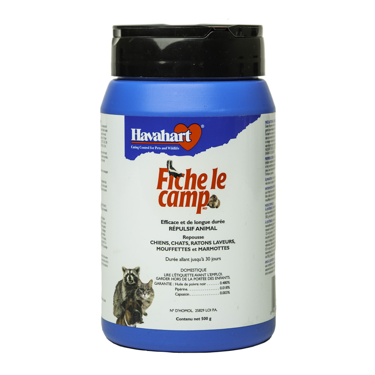 Répulsif pour animal Fiche le camp de Havahart® | AJS Extermination ...